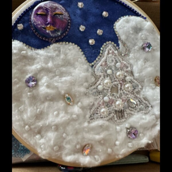 Red Cardinal Hand Embroidery Pattern, Red Cardinal Pattern, Christmas ...