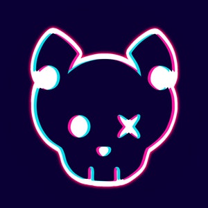 Cute Cyber Girl Pngtuber Bundle Ready to Use Emotes Futuristic Vtuber ...