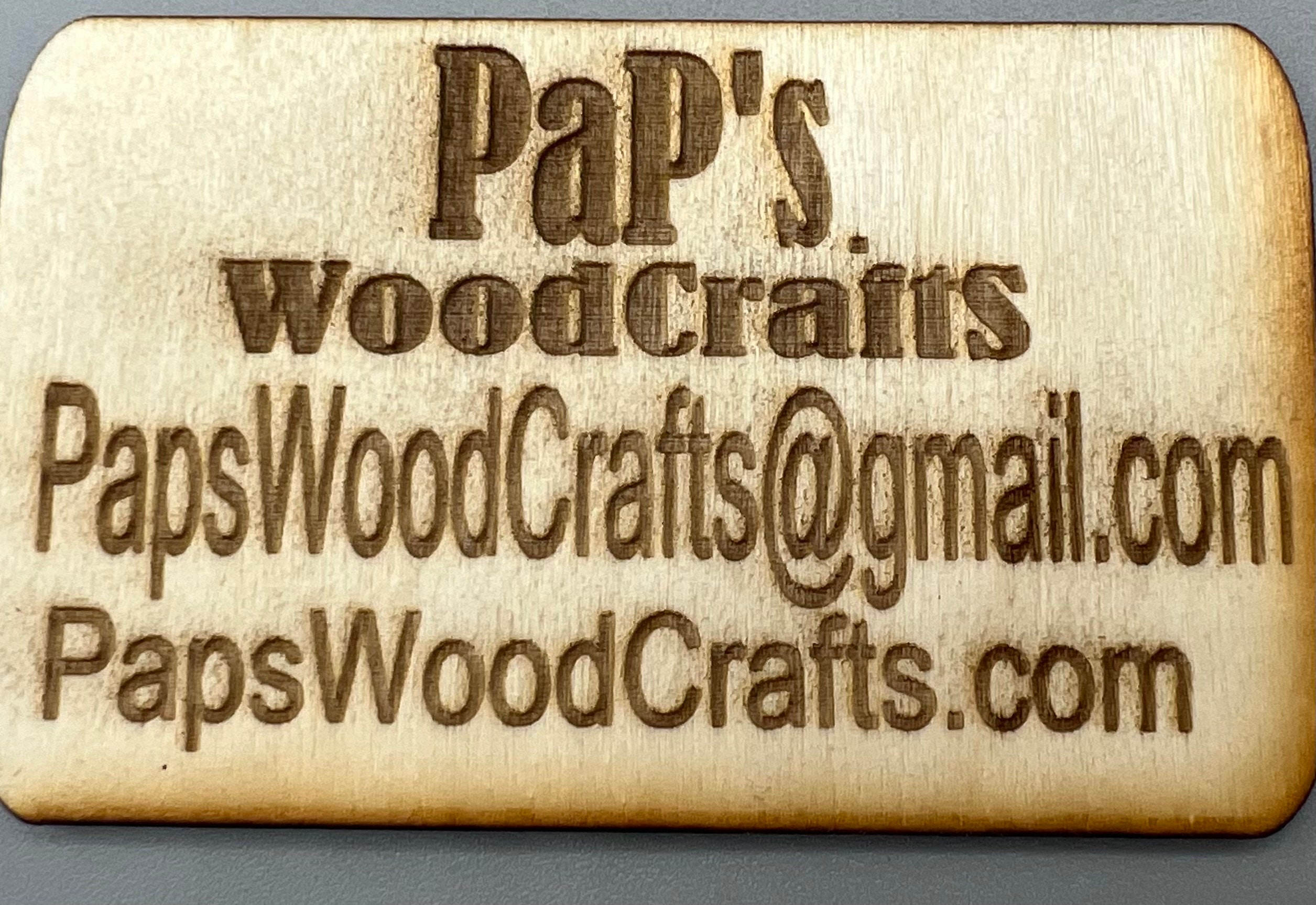 PapsWoodCrafts - Etsy