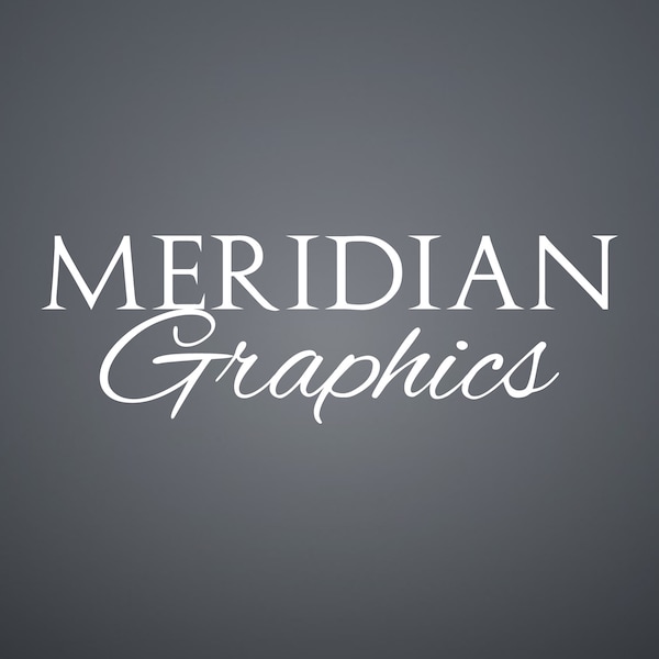 Meridiangraphics - Etsy