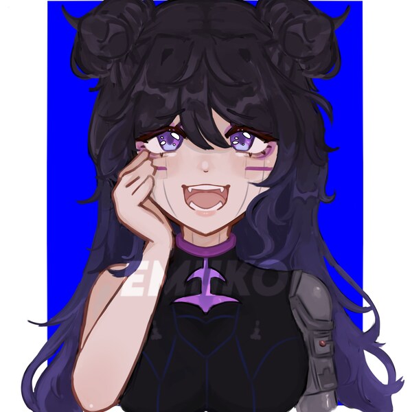 VTUBER Body Base PSD Female Body Base 2 Booba Sizes and 2 Hand Types ...