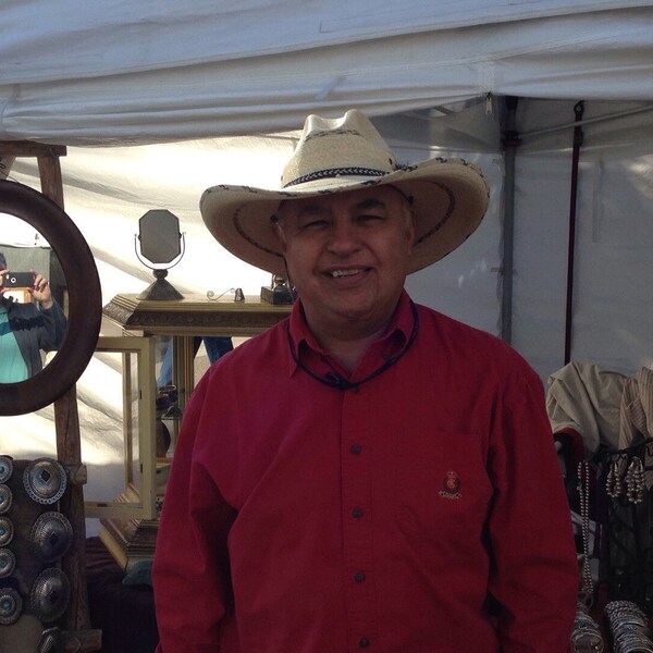 NAVAJO Sand Cast Sterling Silver CROSS Sonoran Gold TURQUOISE 21 ...