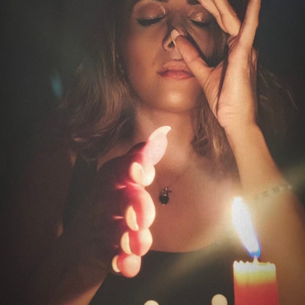 Armenian Esoteric Protection Candle ritualized Gabouyd Achk blue Eye - Etsy