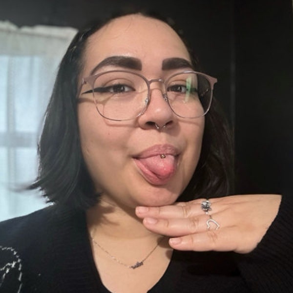 SHARP FRENCH White Nails-french Nails-press on Nails-party Nails ...