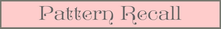PatternRecall - Etsy
